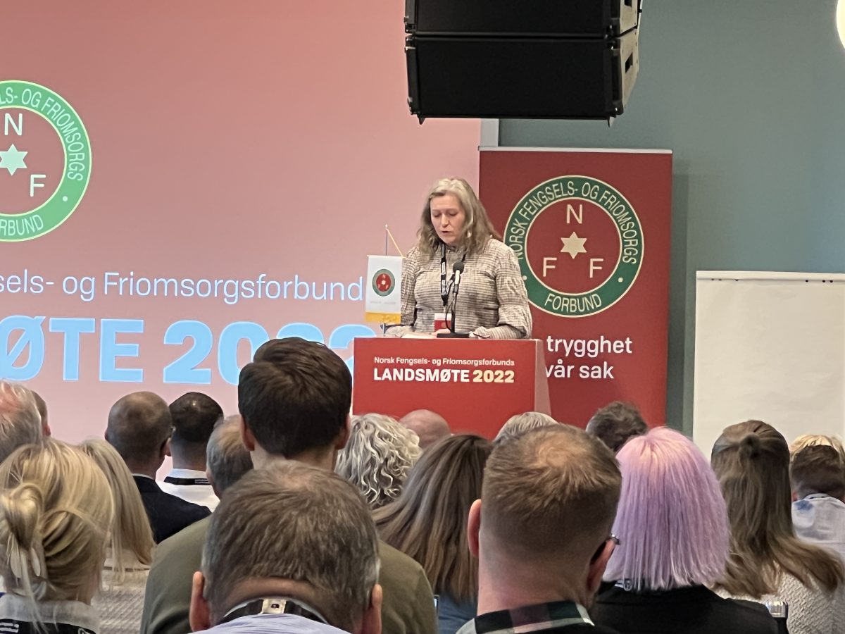 Landsmøtet 2022 er historie - Norsk Fengsels- og Friomsorgsforbund
